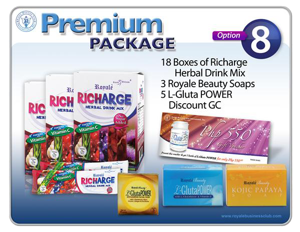 PREMIUM PACKAGE OPTION 1-8 - Website of royalebusiness