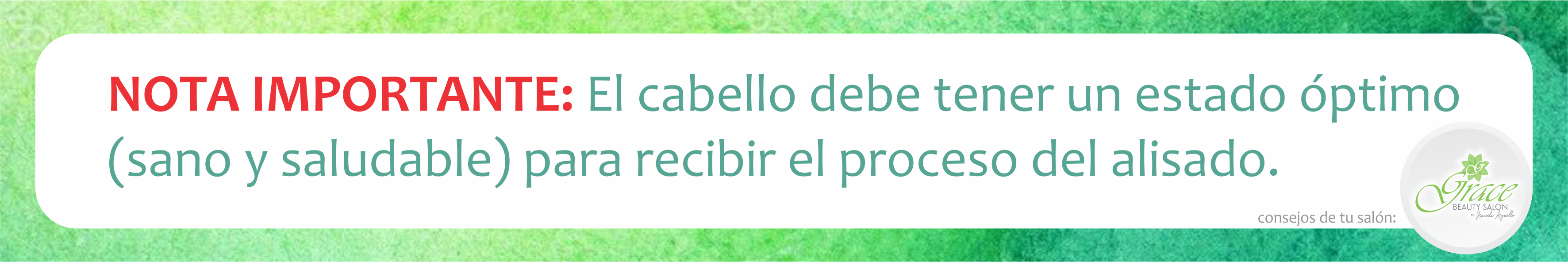 ALISADO PROGRESIVO - Página web de gracebeautysalonpy