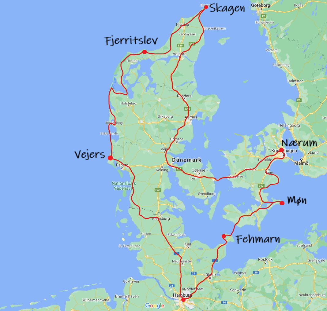 Bulli Roadtrip Dänemark - Reiseroute und Tipps - Backpacking