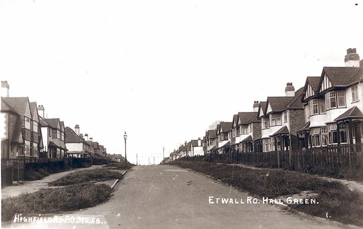 Hall Green - History of Birmingham Places A to Y