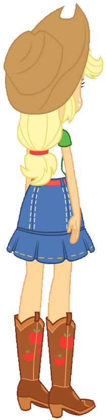 EQG AppleJack Vectors - rupahrusyaidi