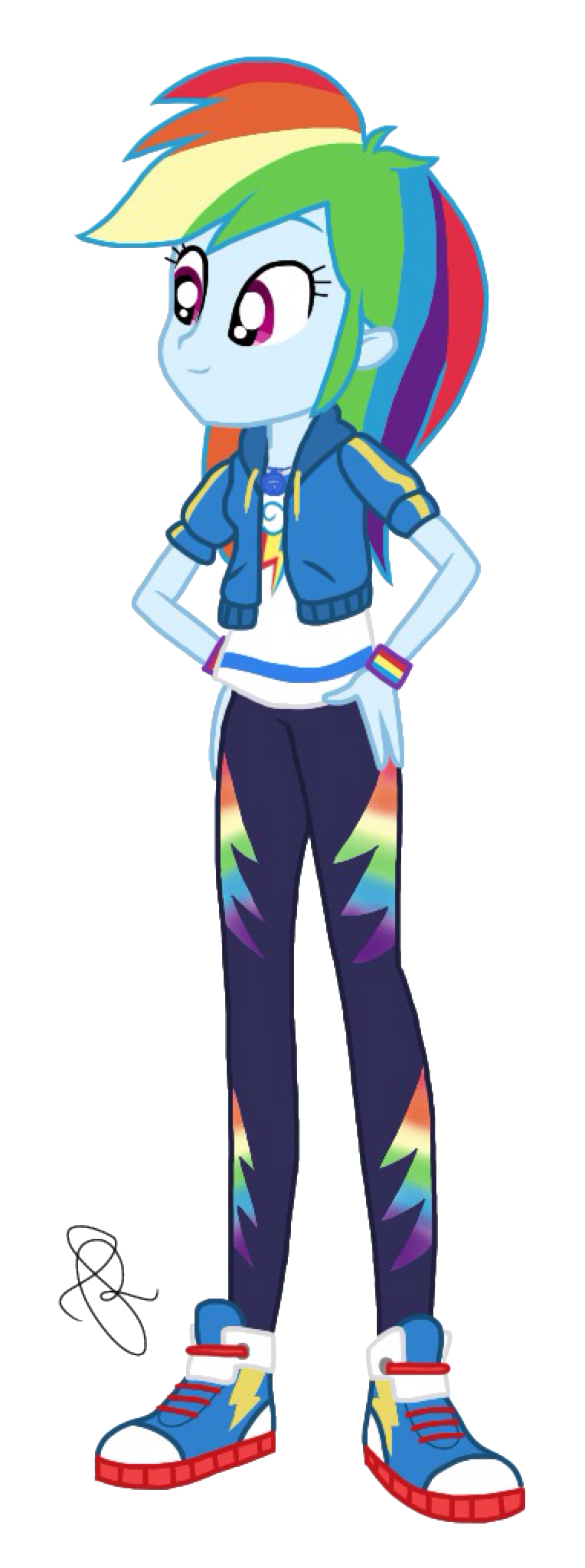 EQG Rainbow Dash Vectors - rupahrusyaidi