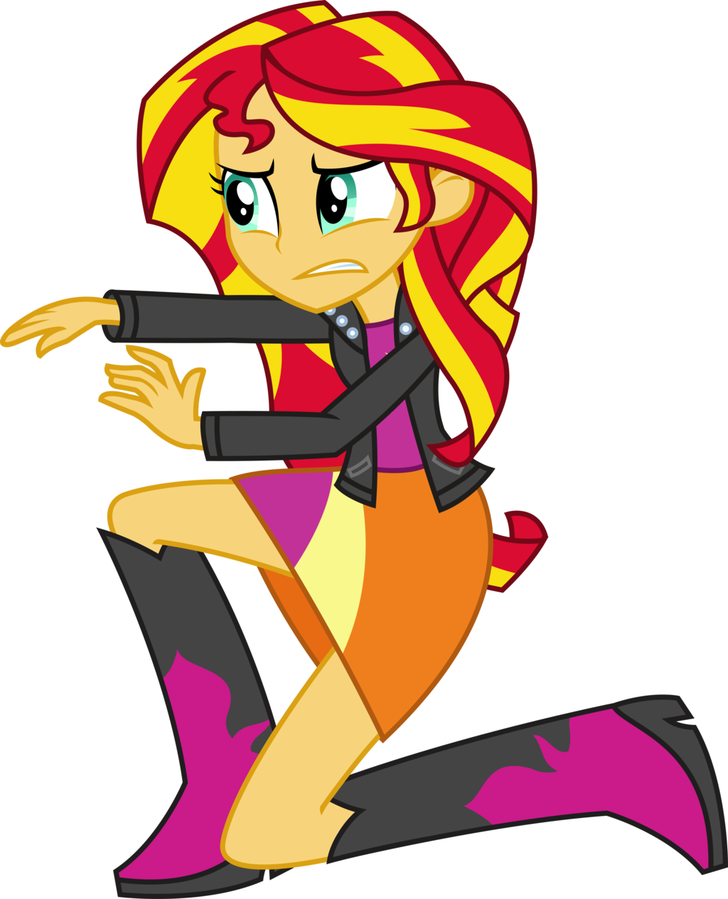 EQG Sunset Shimmer Vectors - rupahrusyaidi