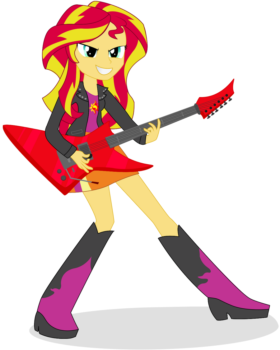 EQG Sunset Shimmer Vectors - rupahrusyaidi