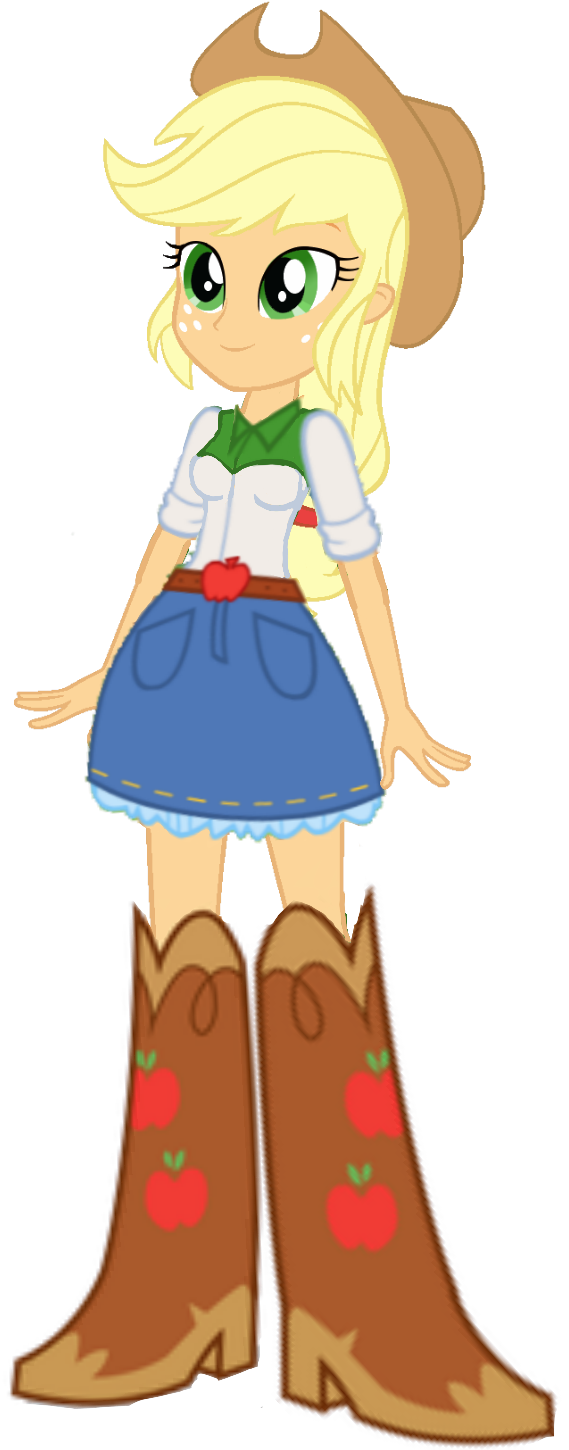 EQG AppleJack Vectors - rupahrusyaidi