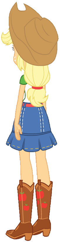 EQG AppleJack Vectors - rupahrusyaidi