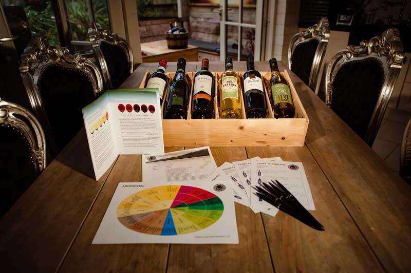 4 x Welke Wijnen Wijnproeverij - Wijn Wine Wein