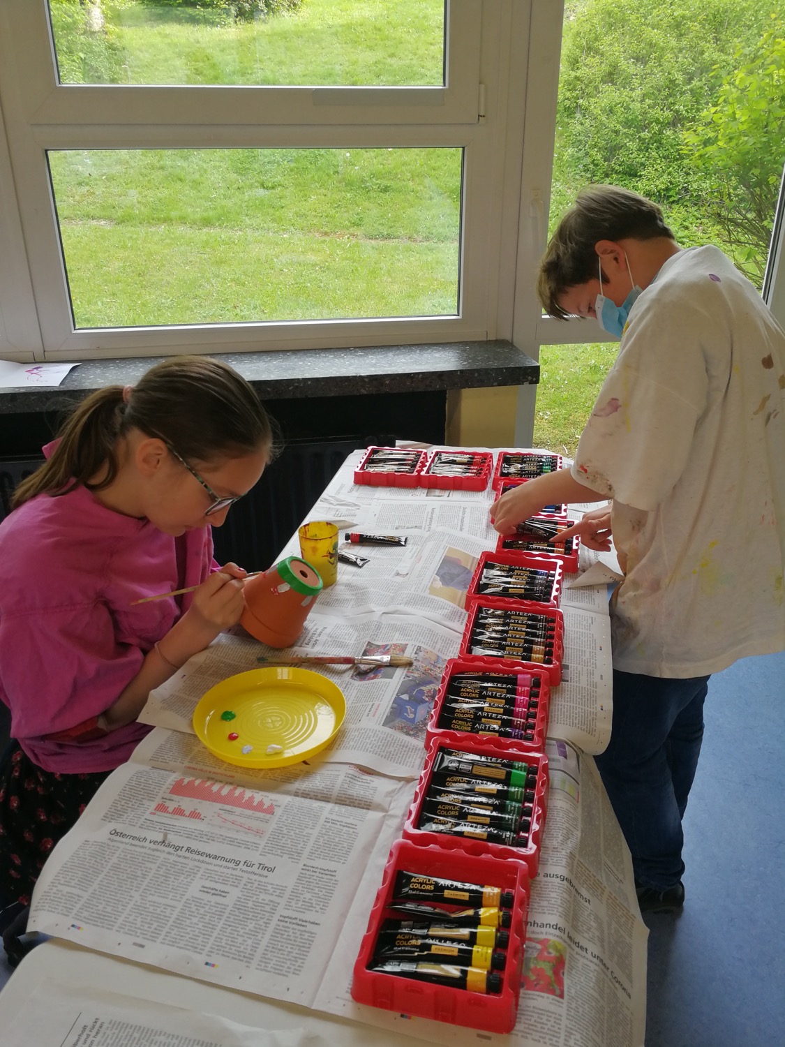 Basteltag der Klasse 4b - schaeferlandschules Webseite!