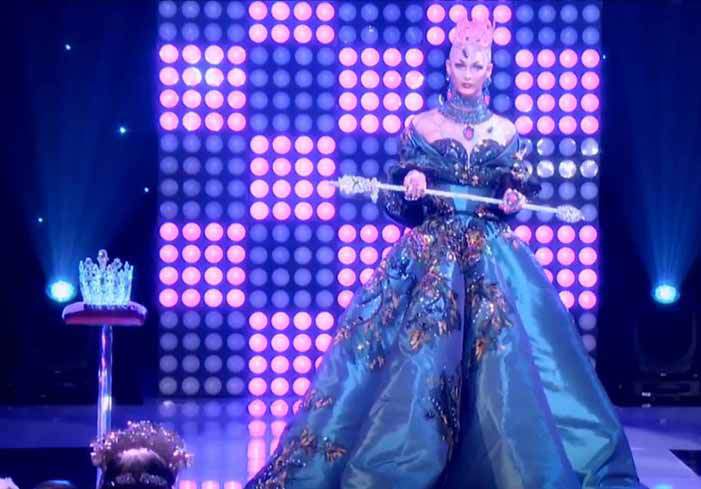 Violet Chachki's Finale Gown - zoe-wolf