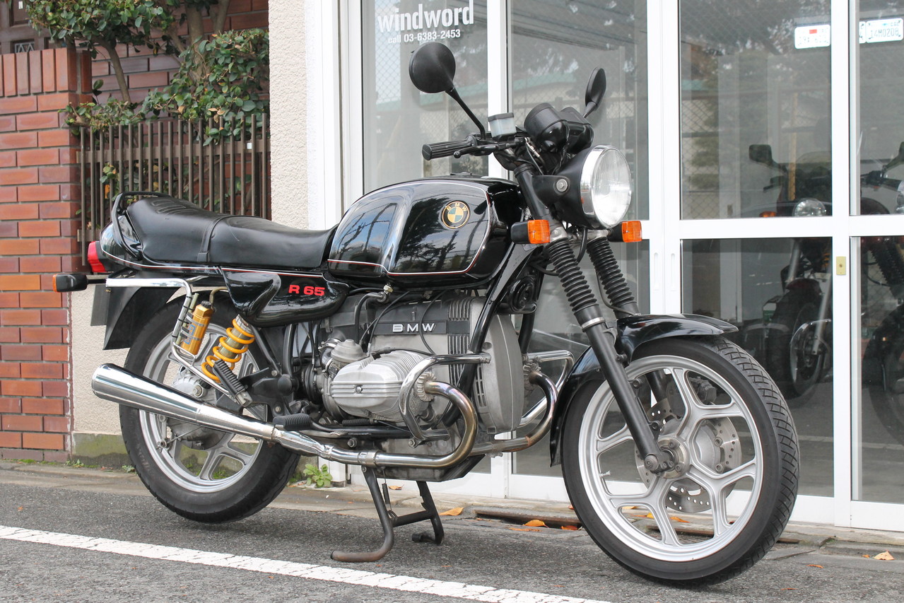 BMW R65 1986 model black SOLD OUT!! - BMW kawasaki(カワサキ)KZ1000・Z1・Z1Rなど ...