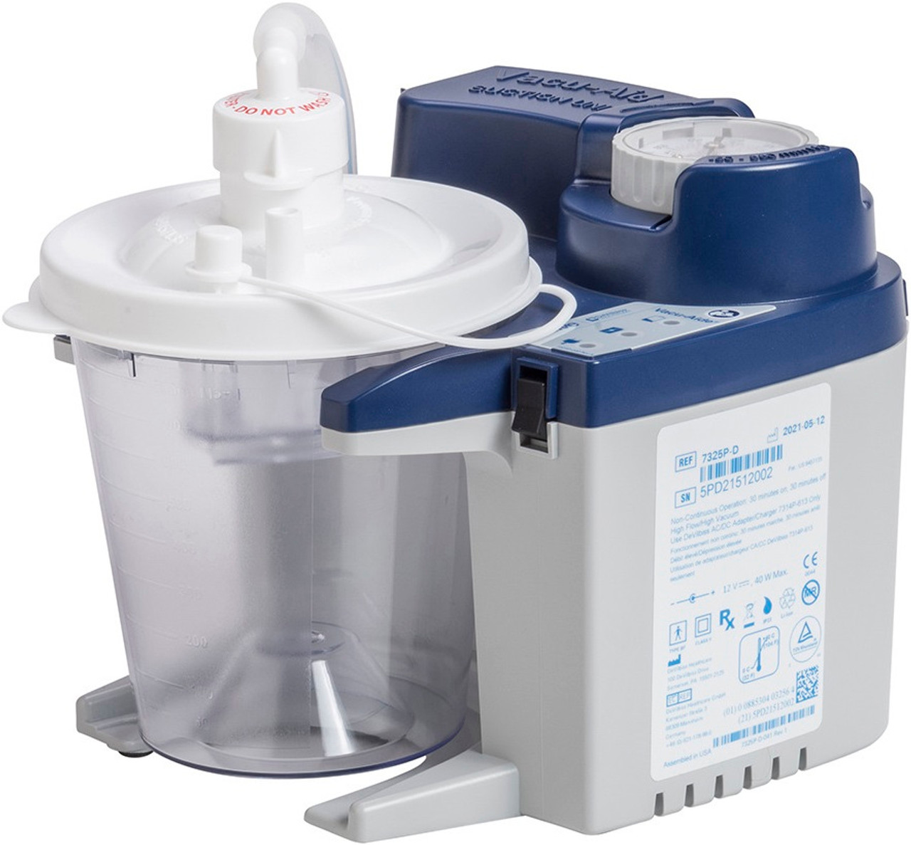 DeVilbiss VacuAide 7325 Portable Suction Unit - The Hearing Lab Store