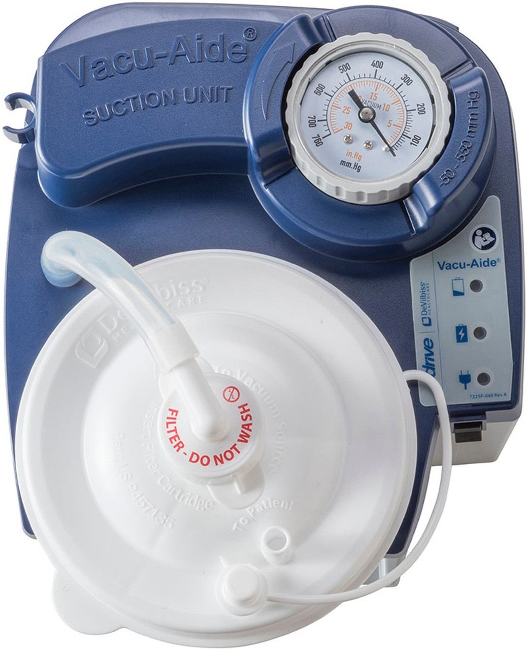 DeVilbiss VacuAide 7325 Portable Suction Unit - The Hearing Lab Store