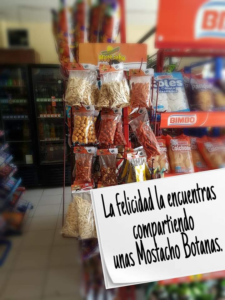 conoce nuestros Productos - Página web de mostacho-botanas