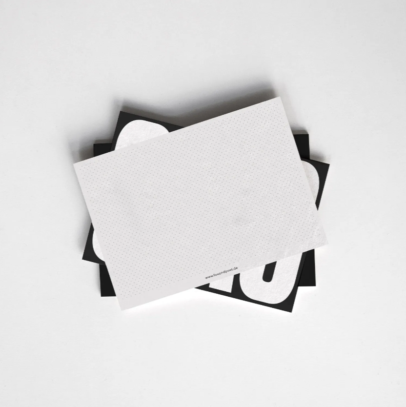 Fox & Poet - Postkarte *HELLO* - papierundmeer.de | Onlineshop Papier ...