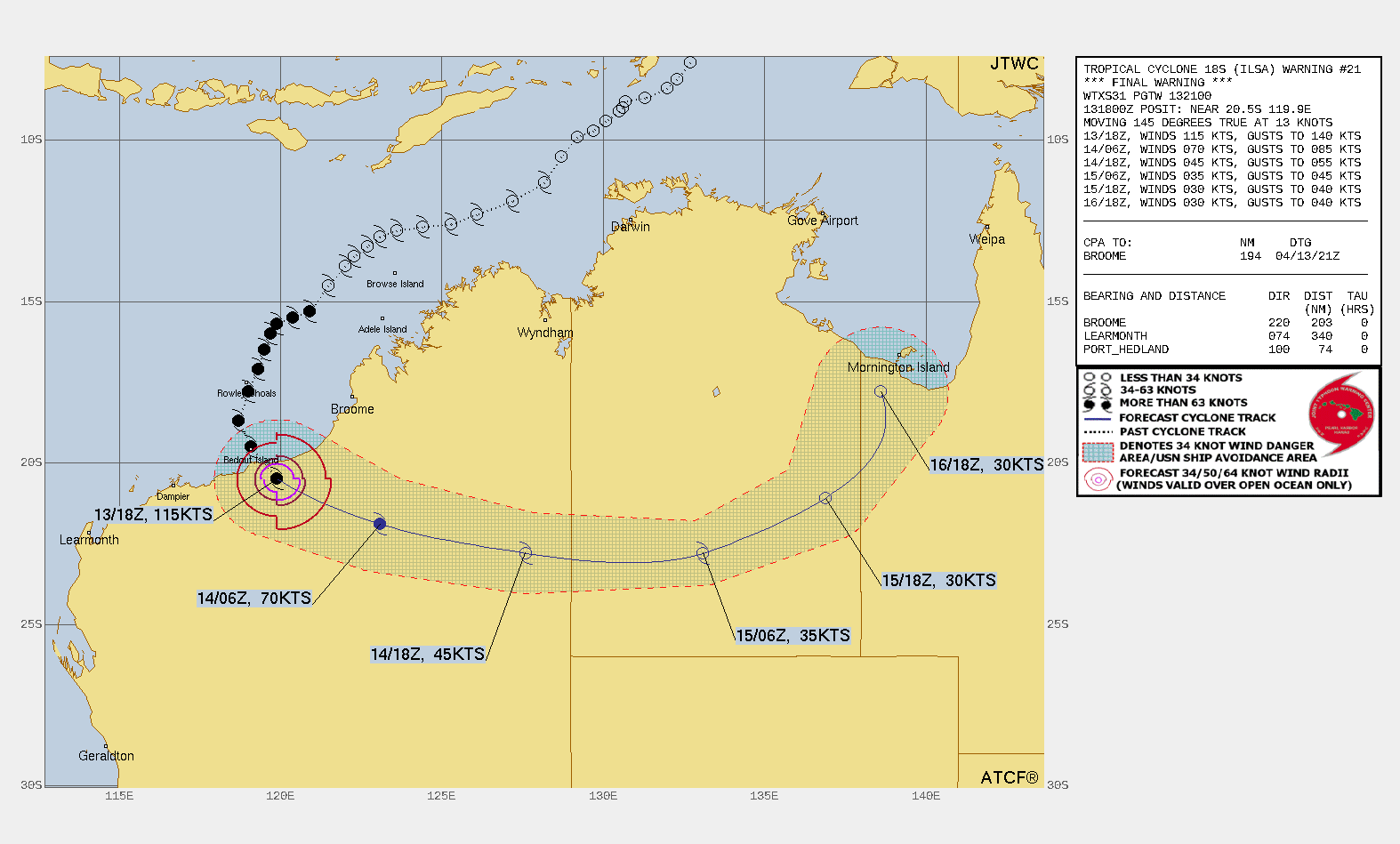 Tropical Cyclone Ilsa - Storm Science Australia