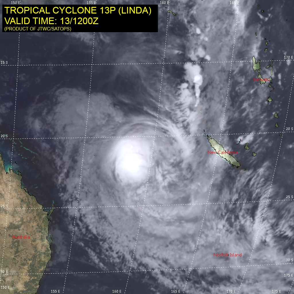 Tropical Cyclone Linda - Storm Science Australia
