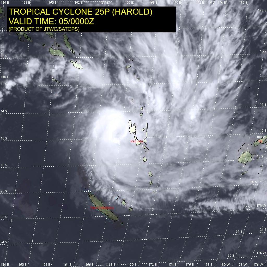 Tropical Cyclone Harold - Storm Science Australia