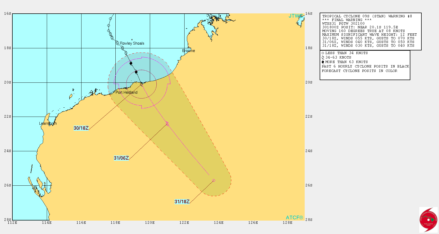 Tropical Cyclone Stan - Storm Science Australia