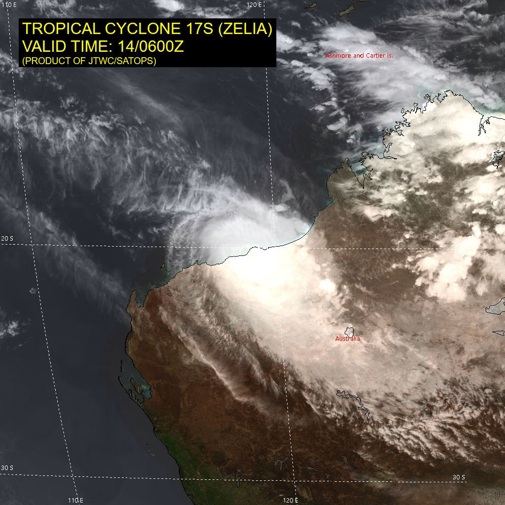 Tropical Cyclone Zelia - Storm Science Australia