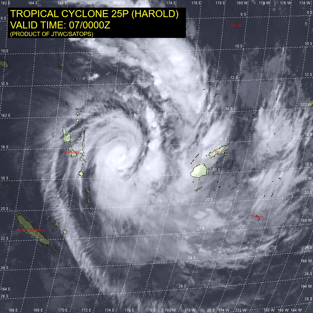 Tropical Cyclone Harold - Storm Science Australia