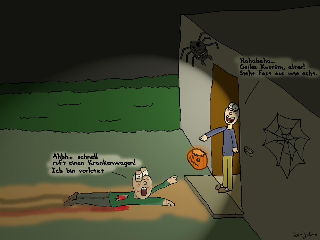 Artworks/ Cartoons - Julius Comics