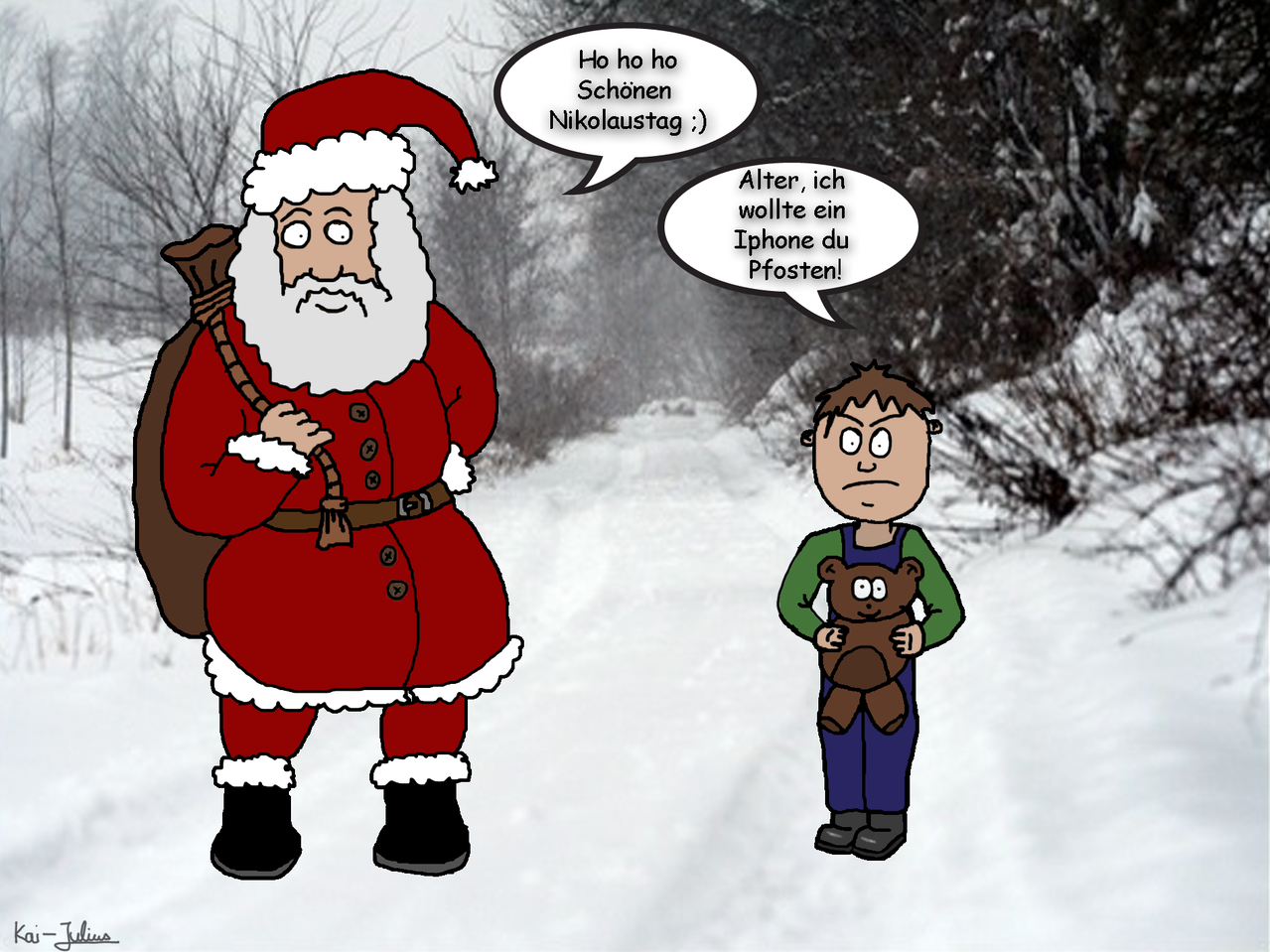 Artworks/ Cartoons - Julius Comics