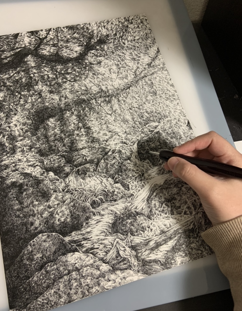 モノクロの魅力を伝える - anzu-art ページ！