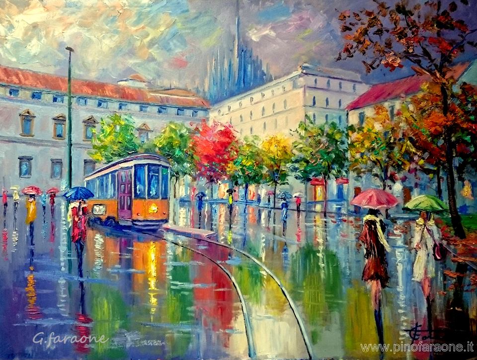 Pittore italiano contemporaneo - Giuseppe Faraone