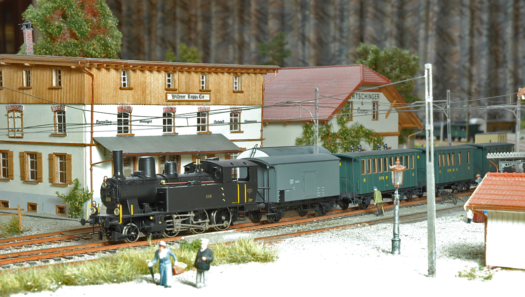 Seetalbahn um 1910 - Historische Bahnanlagen der Schweiz im Modell