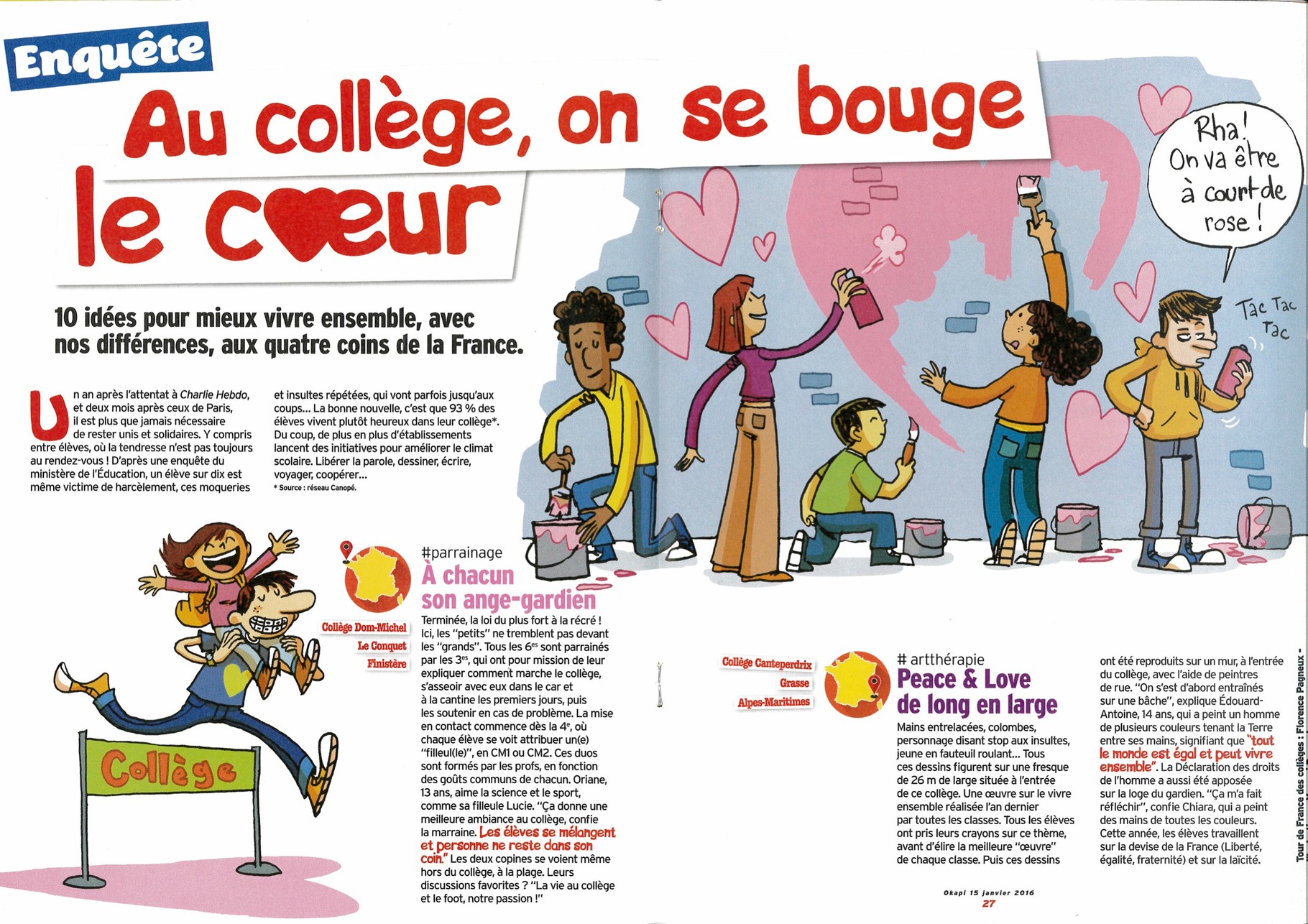 Mieux Vivre Ensemble Au Collège Site De Site Fcpecollegepic