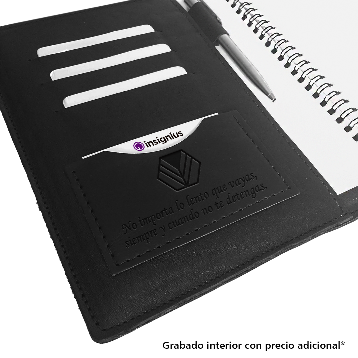 Agenda de piel genuina 2025 - Insignius Mexico