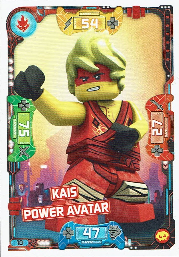72 Level Up Cole Next Level Karte TCG Nr Lego Ninjago Serie 5 Sammeln ...