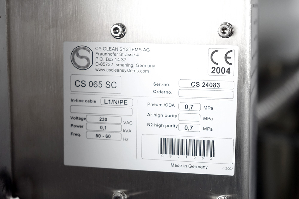 CS Clean Systems CS065SC Scrubber CleanSorb Dry Bed Absorber Abatement ...