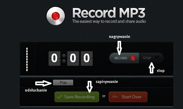 Nagrywanie mp3 - jokookun strony Jimdo!