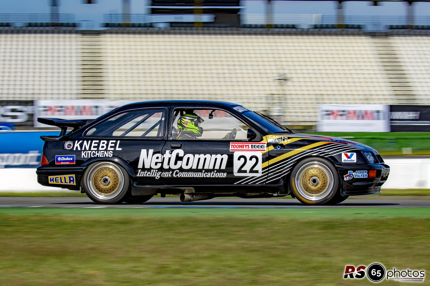 Paul Mensley im Ford RS500 Cosworth bei der Bosch Hockenheim Historic ...