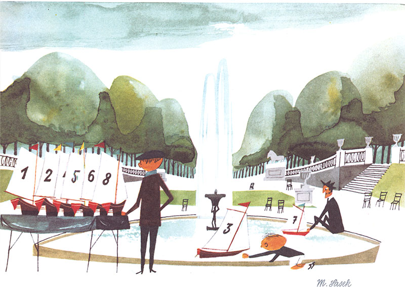 Monday hero: Miroslav Sasek - Annette Fienieg | Kinderboek illustrator ...