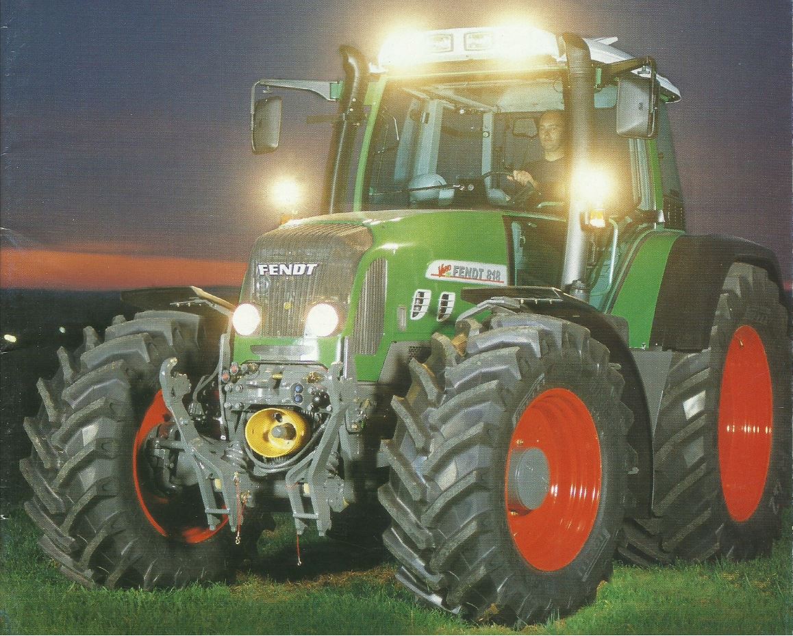 Fendt Traktoren ab Baujahr 2000-2015 - Technische Daten - tractorbook.de