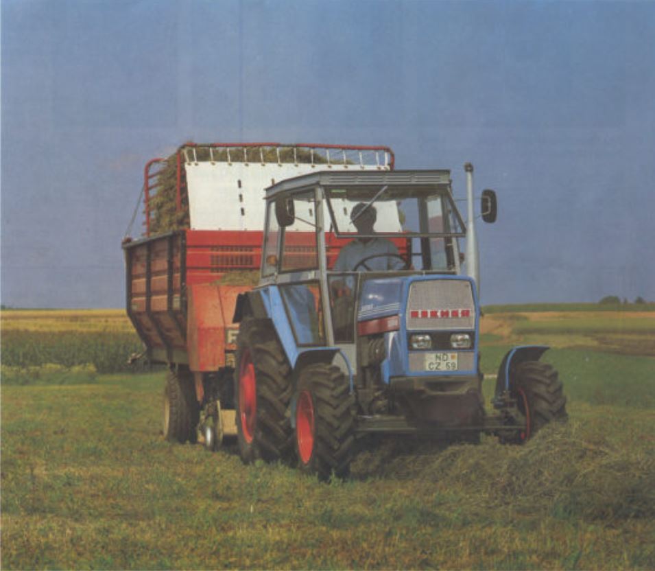 Eicher Standardtraktoren - Technische Daten - tractorbook.de