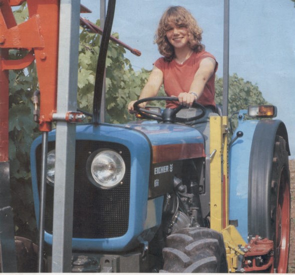 Eicher Schmalspurtraktoren - Technische Daten - tractorbook.de