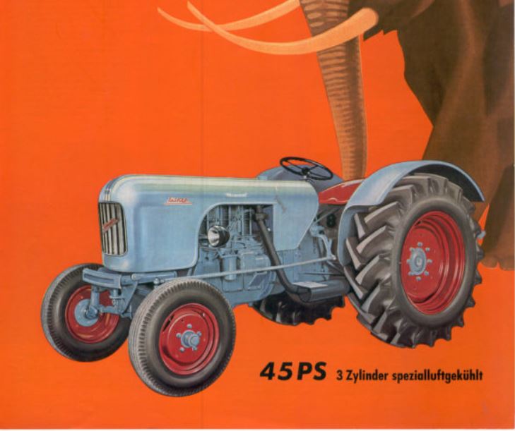 Eicher Standardtraktoren - Technische Daten - tractorbook.de