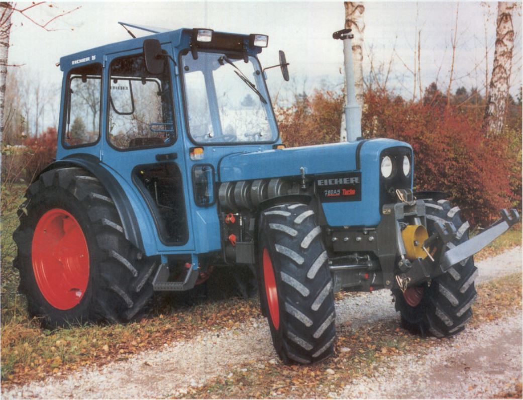 Eicher Schmalspurtraktoren - Technische Daten - tractorbook.de