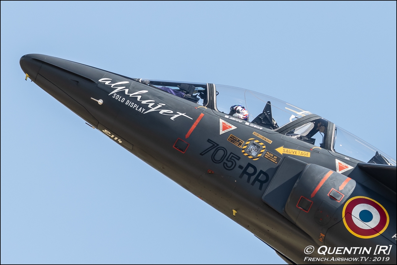 Alphajet Solo Display - French Airshows TV Photography