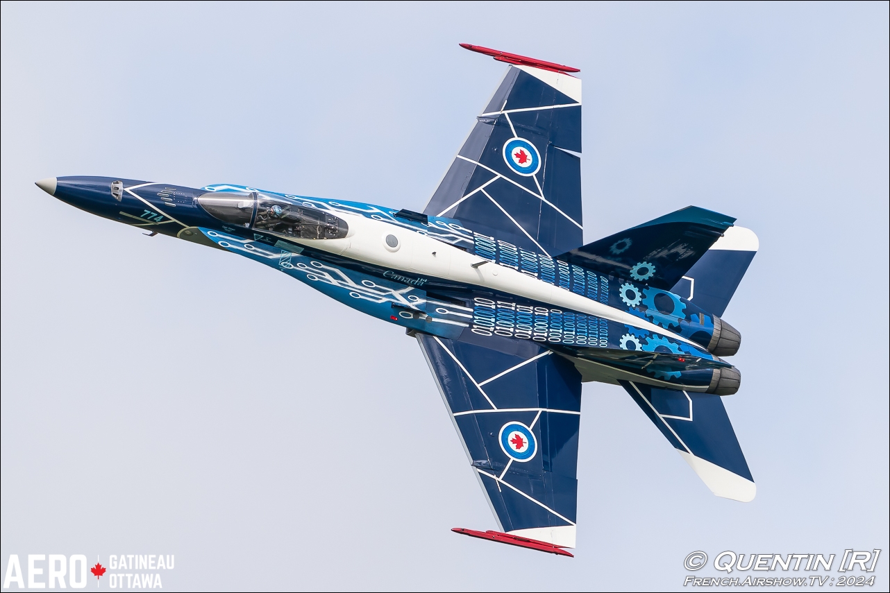CF-18 Demo Team - French Airshows TV Photography