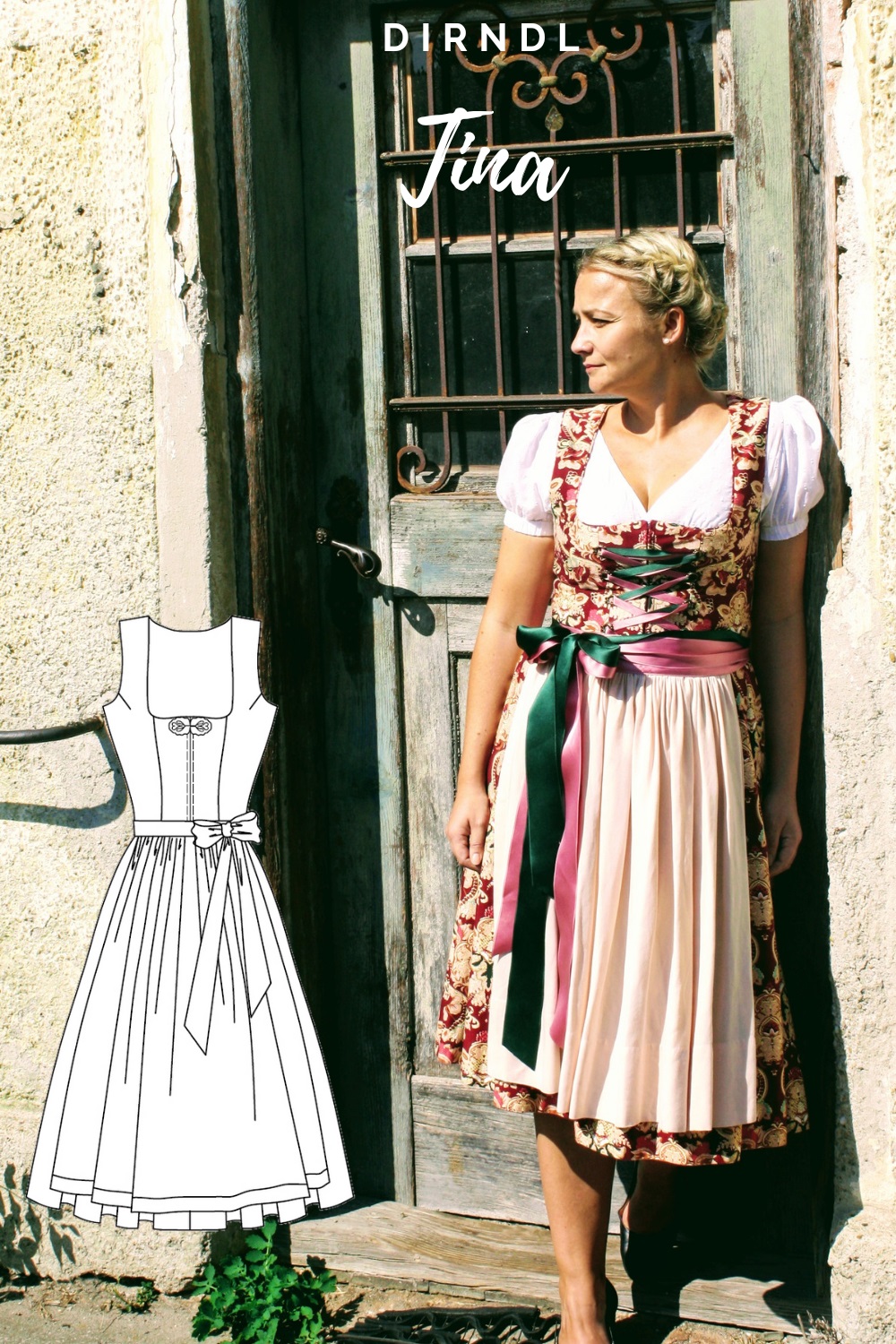 Schnittmuster für Dirndl zum selbernähen - Dirndlschnitte.de ...