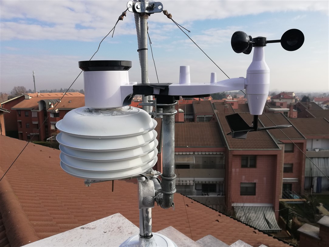 Stazione meteo PCE-FWS 20N interfacciata con Raspberry PI 3 e ...