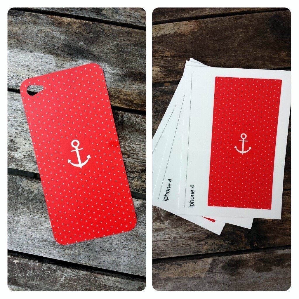 Skin für iPhone 4/4S - *zartbesaitet | schöne Dinge aus Papier