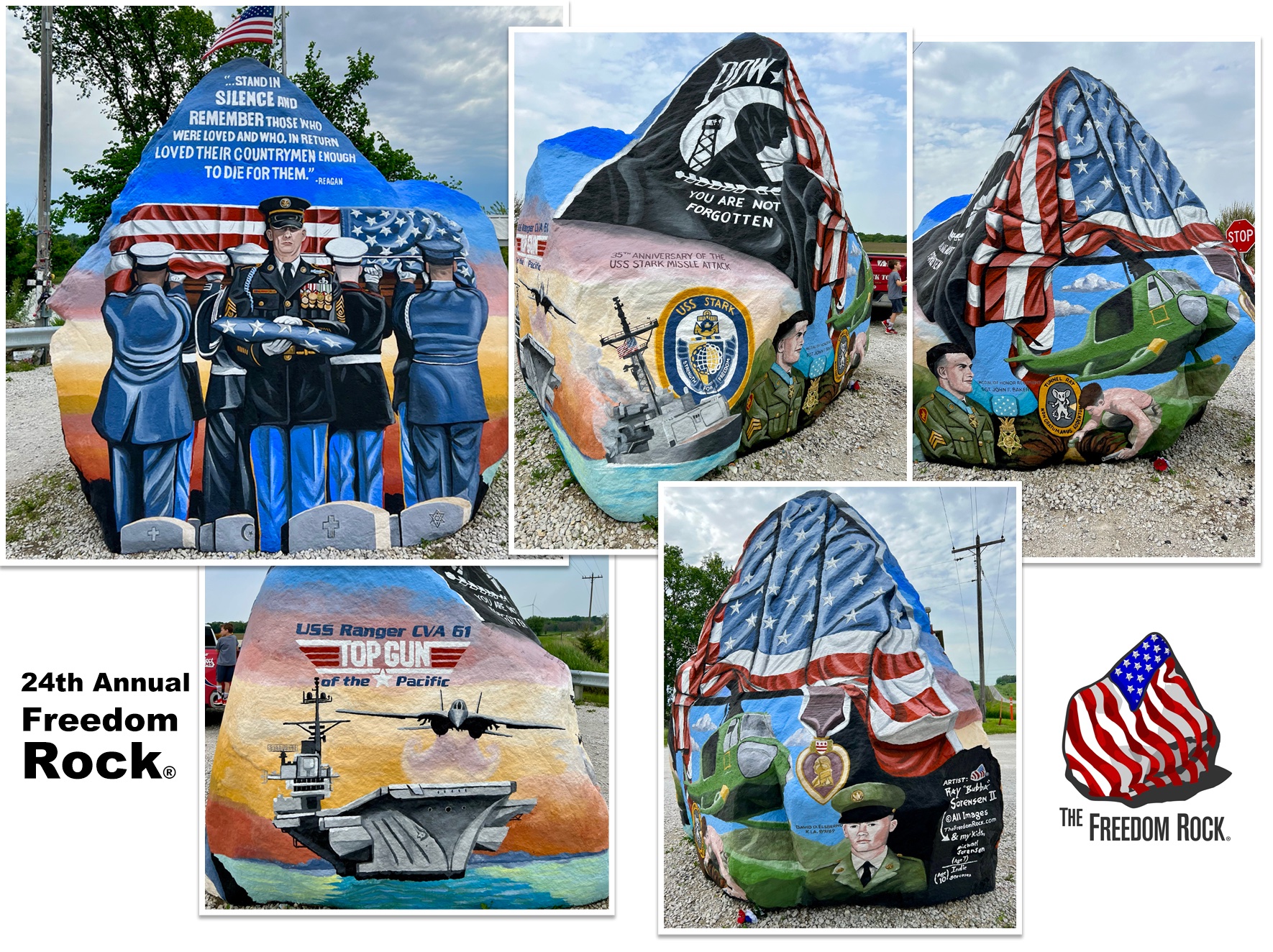 Artist: Ray "Bubba" Sorensen II - The Freedom Rock®