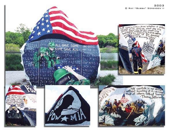 Artist: Ray "Bubba" Sorensen II - The Freedom Rock®