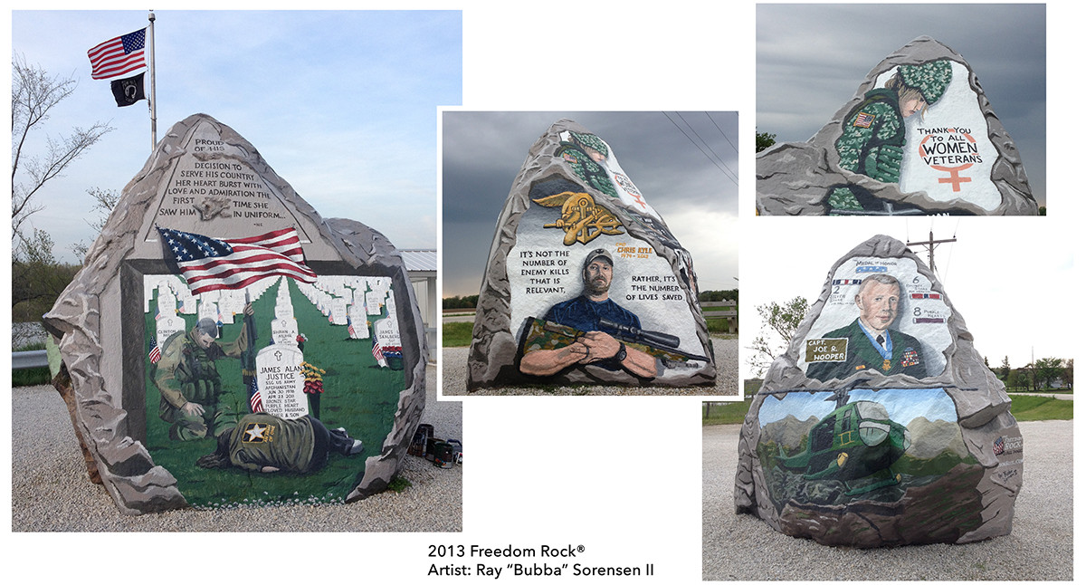 Artist: Ray "Bubba" Sorensen II - The Freedom Rock®
