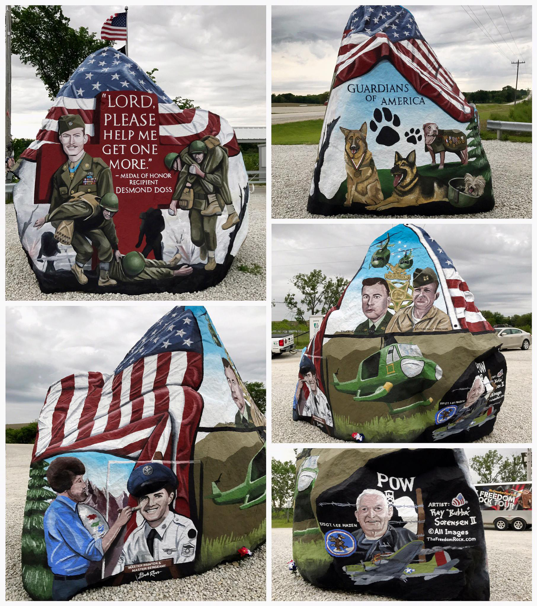 Artist: Ray "Bubba" Sorensen II - The Freedom Rock®